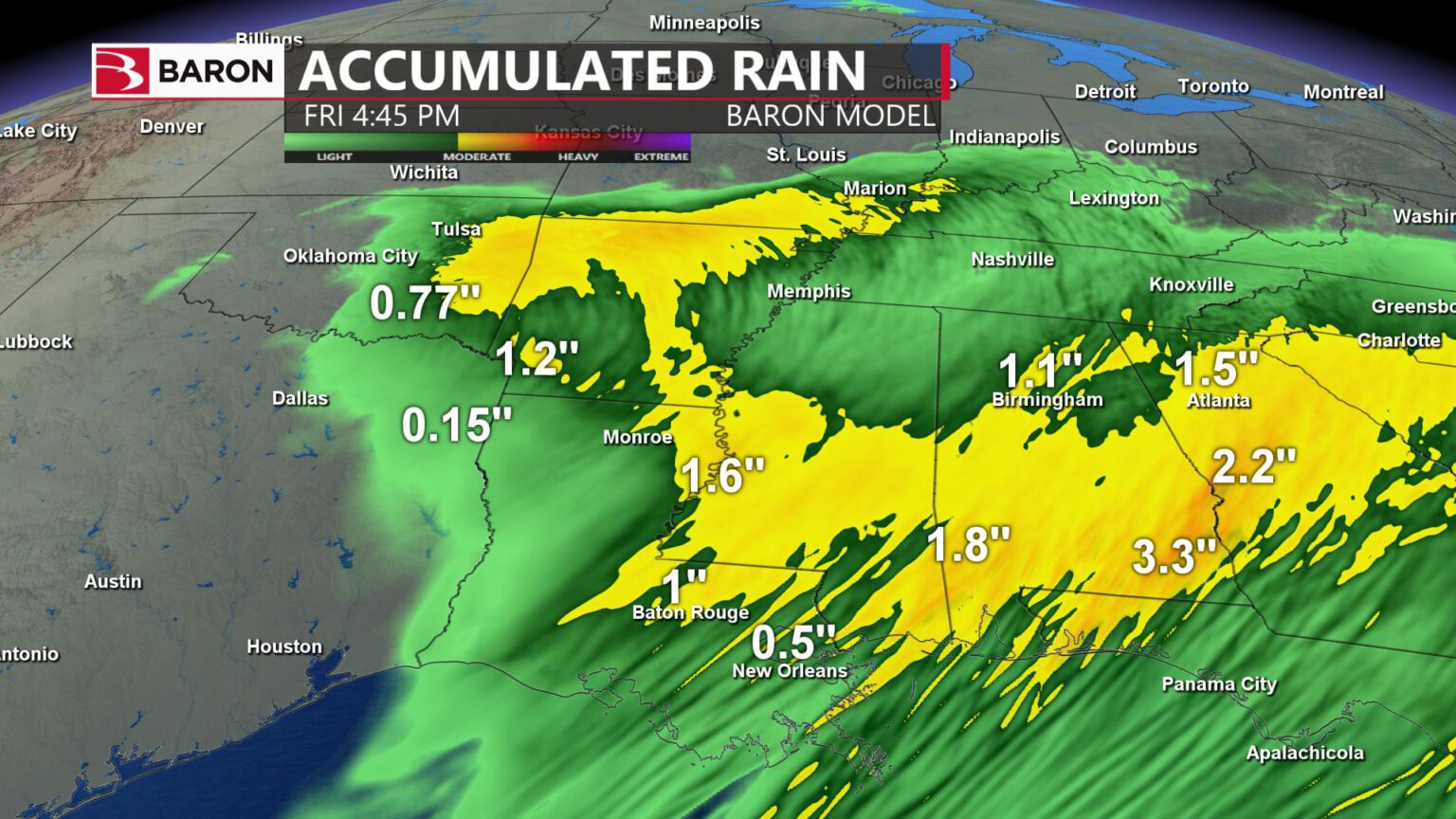 Baron Announces New Weather Forecasting Model | Aviation Maintenance ...