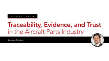 Traceability, Evidence, and Trust in the Aircraft Parts Industry ...