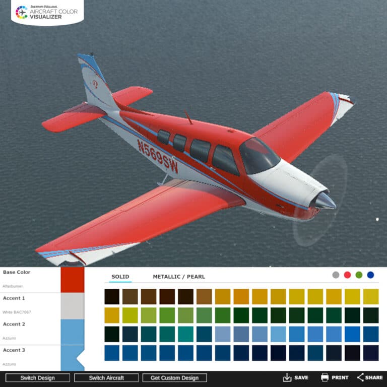 Sherwin-Williams Aerospace Coatings Introduces New Aircraft Color ...