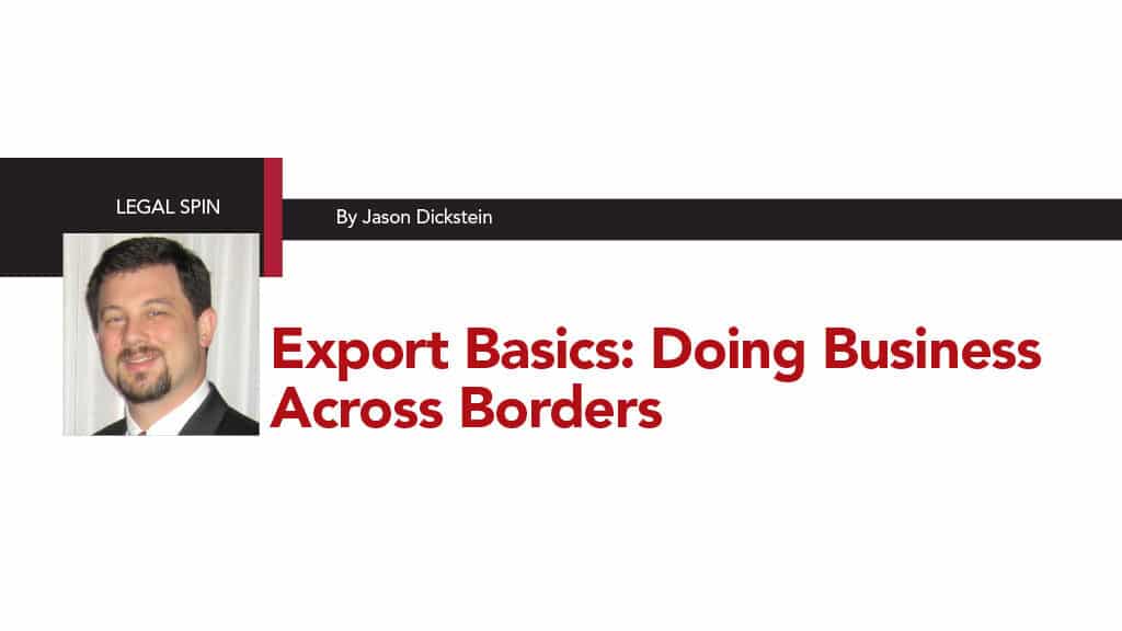 EXPORT BASICS: DOING BUSINESS ACROSS BORDERS | Aviation Maintenance Magazine