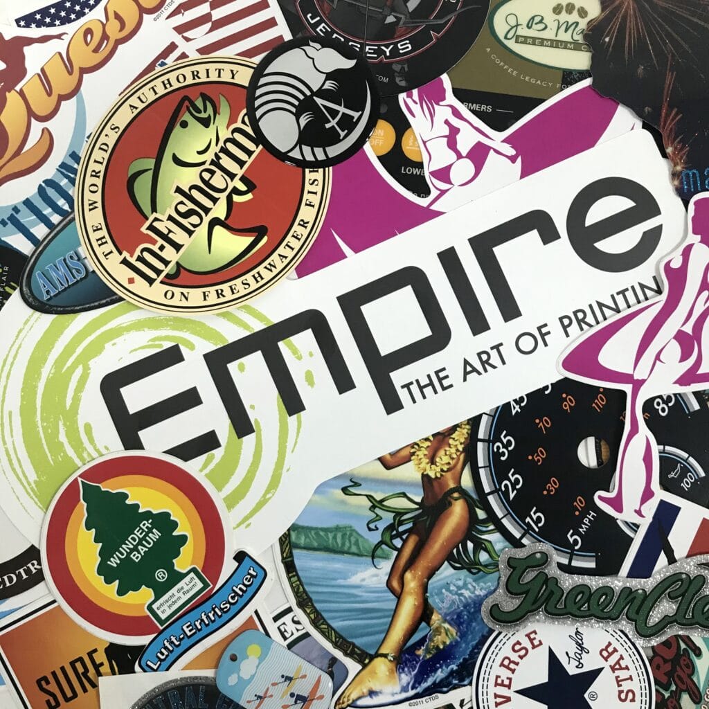 Empire Screen Printing Highlights its Many Options in Labels, Stickers ...