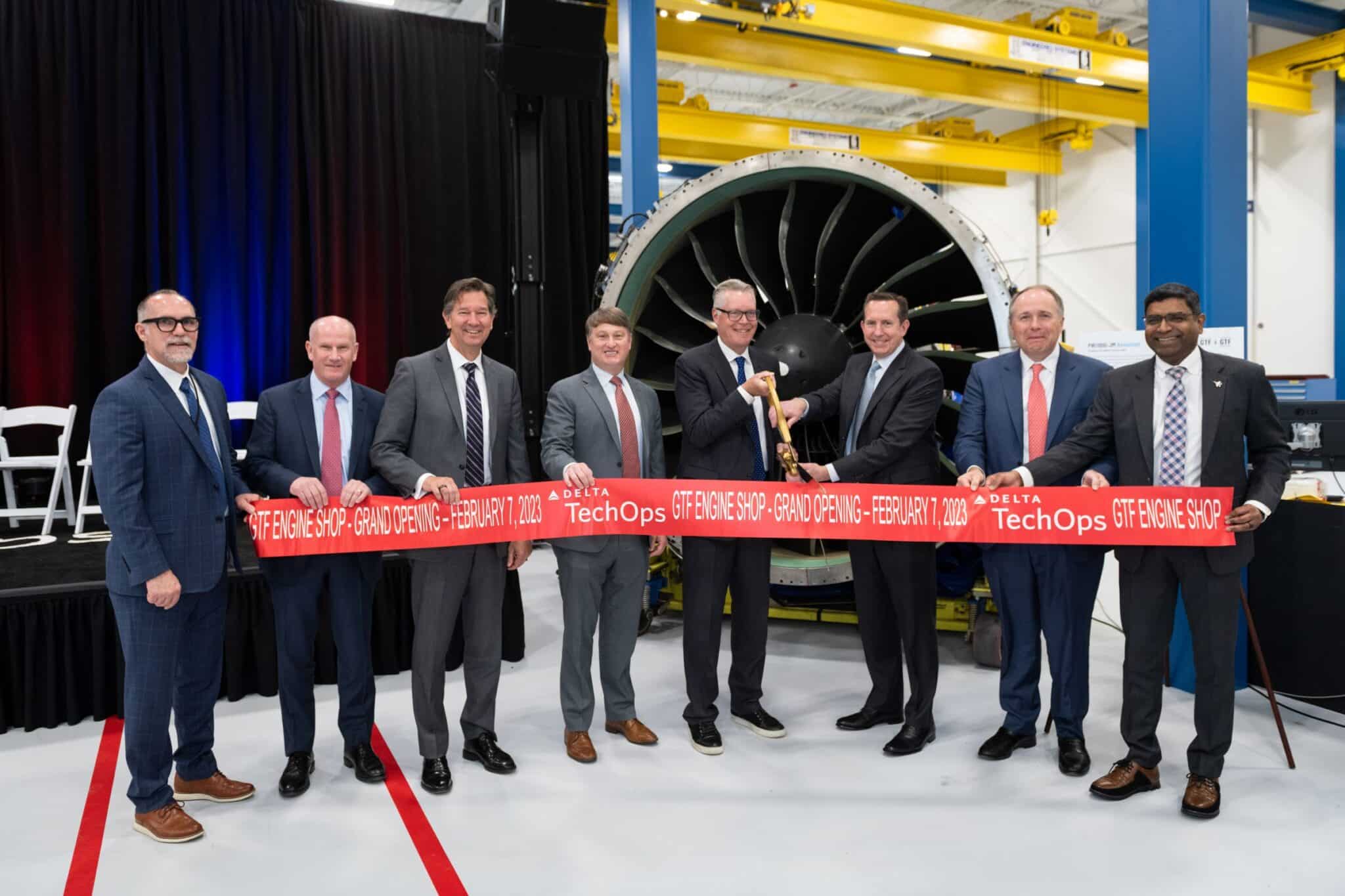Delta TechOps Opens New Repair Shop for Pratt & Whitney GTF Engines ...